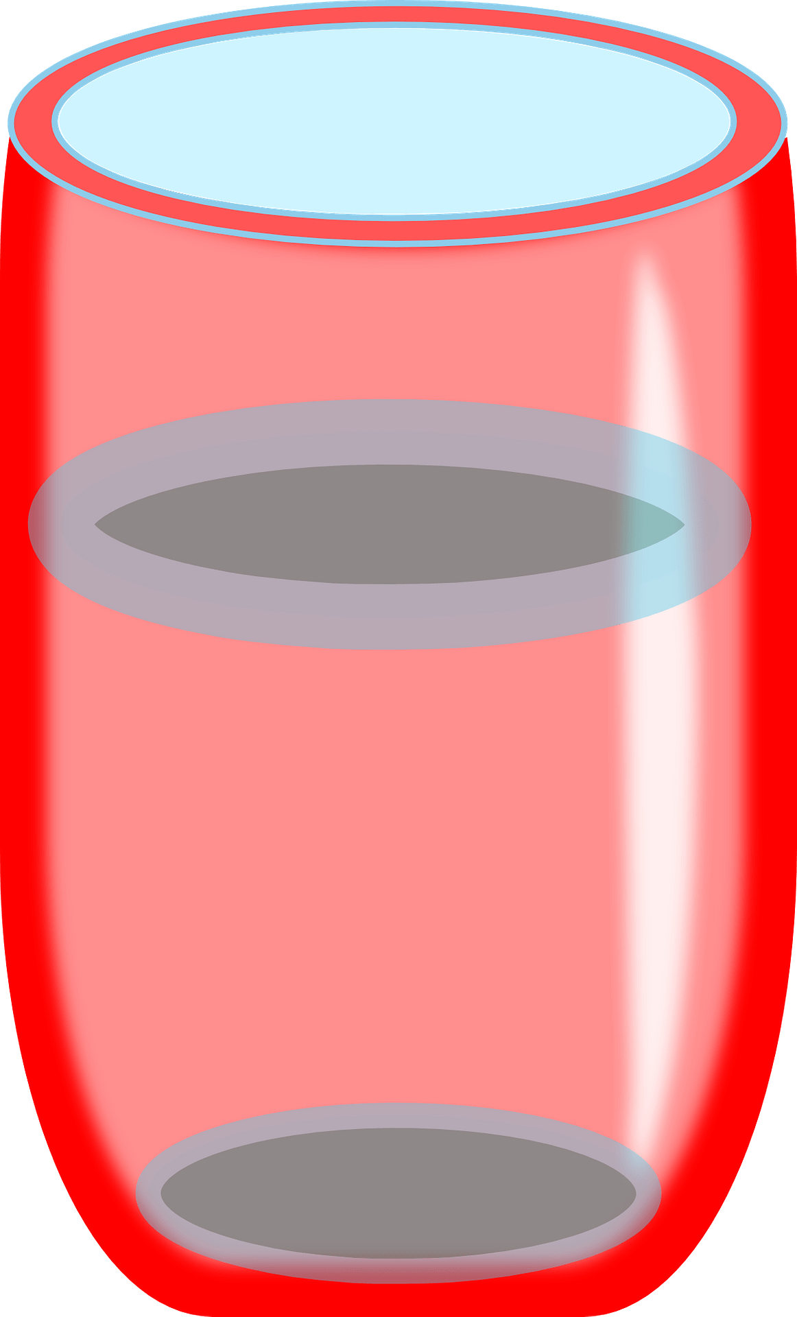 how to draw glass beaker