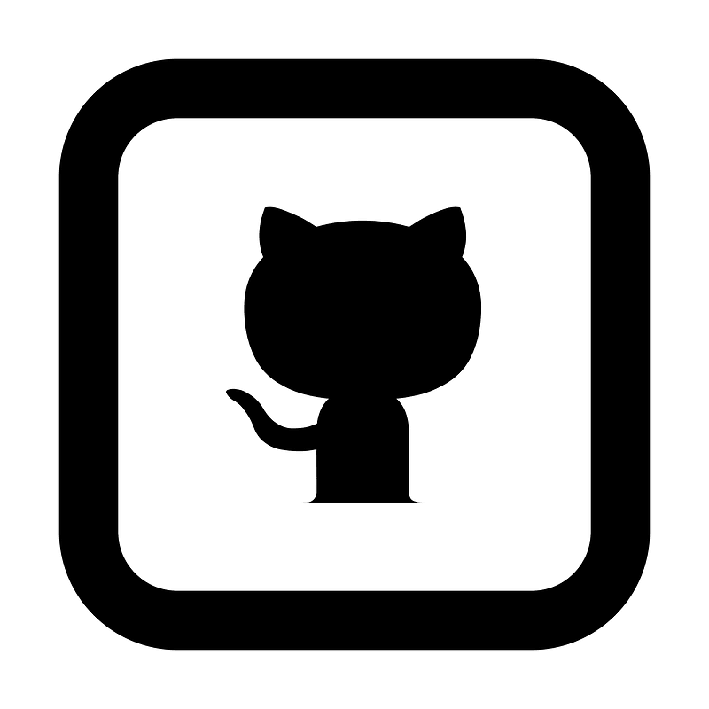 Github-square - Free vector icons on creazilla.com