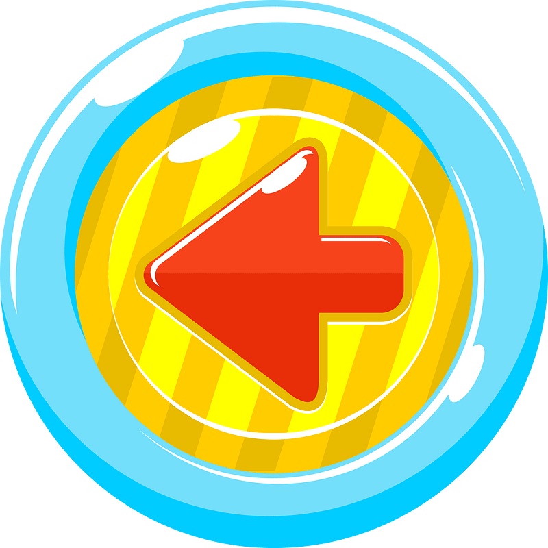 Round red arrow button left - Free vector icons on creazilla.com Round red arrow button left - Free vector icons on creazilla.com