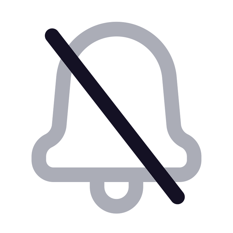 notifications off - Free vector icons on creazilla.com notifications off - Free vector icons on creazilla.com