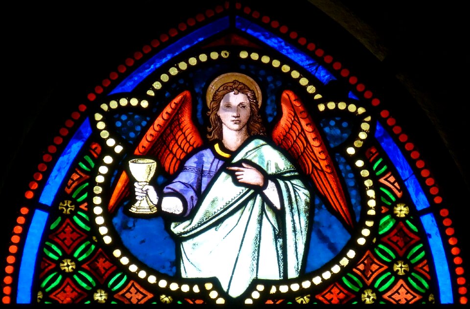 Stained Glass Stained Glass Window Christianity Free Photos On