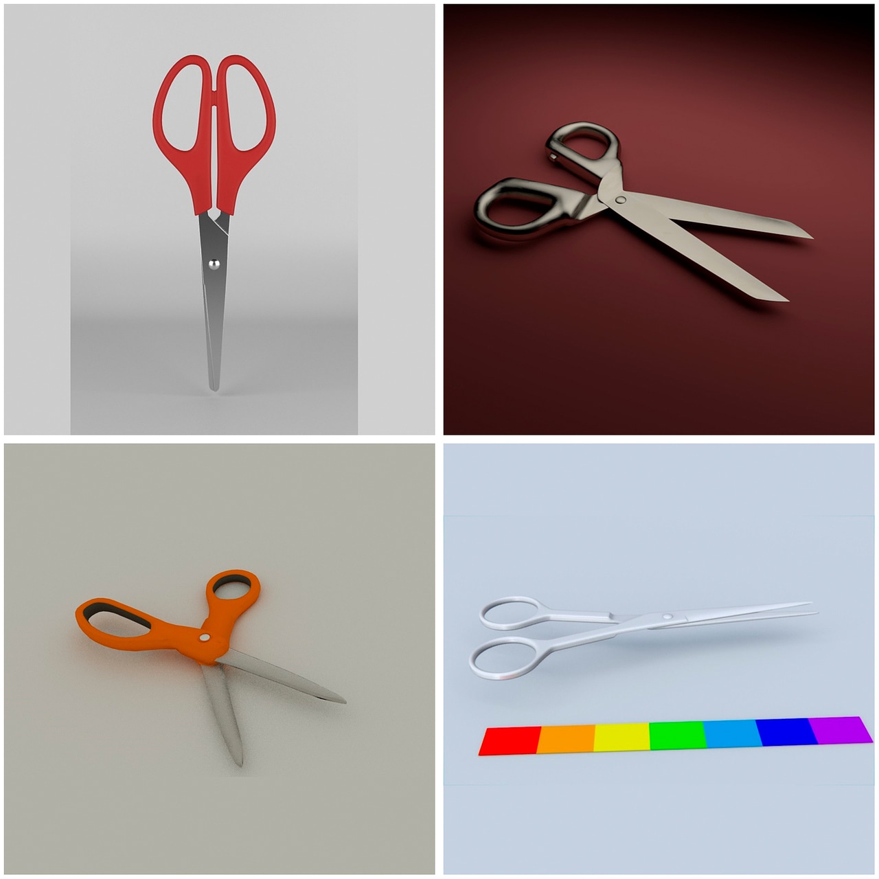 Scissors - Free 3d model on creazilla.com