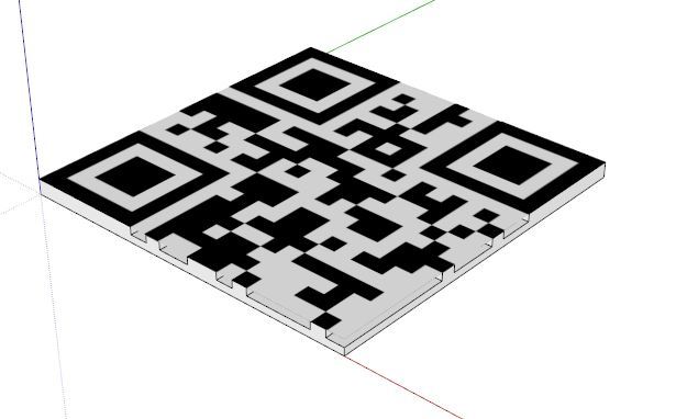 barcode - Free 3d model on creazilla.com
