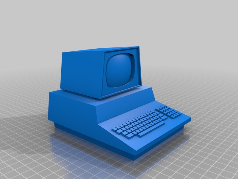 Old Computer - Free 3d model on creazilla.com