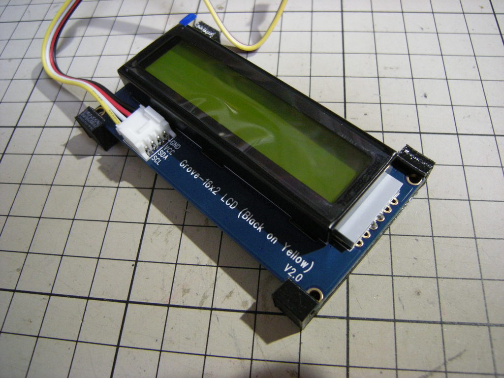 Grove 16x2 LCD foot - Free 3d model on creazilla.com