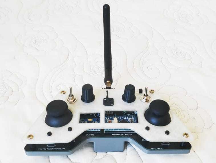 Diy Arduino Rc Transmitter Cover Free 3d Model On