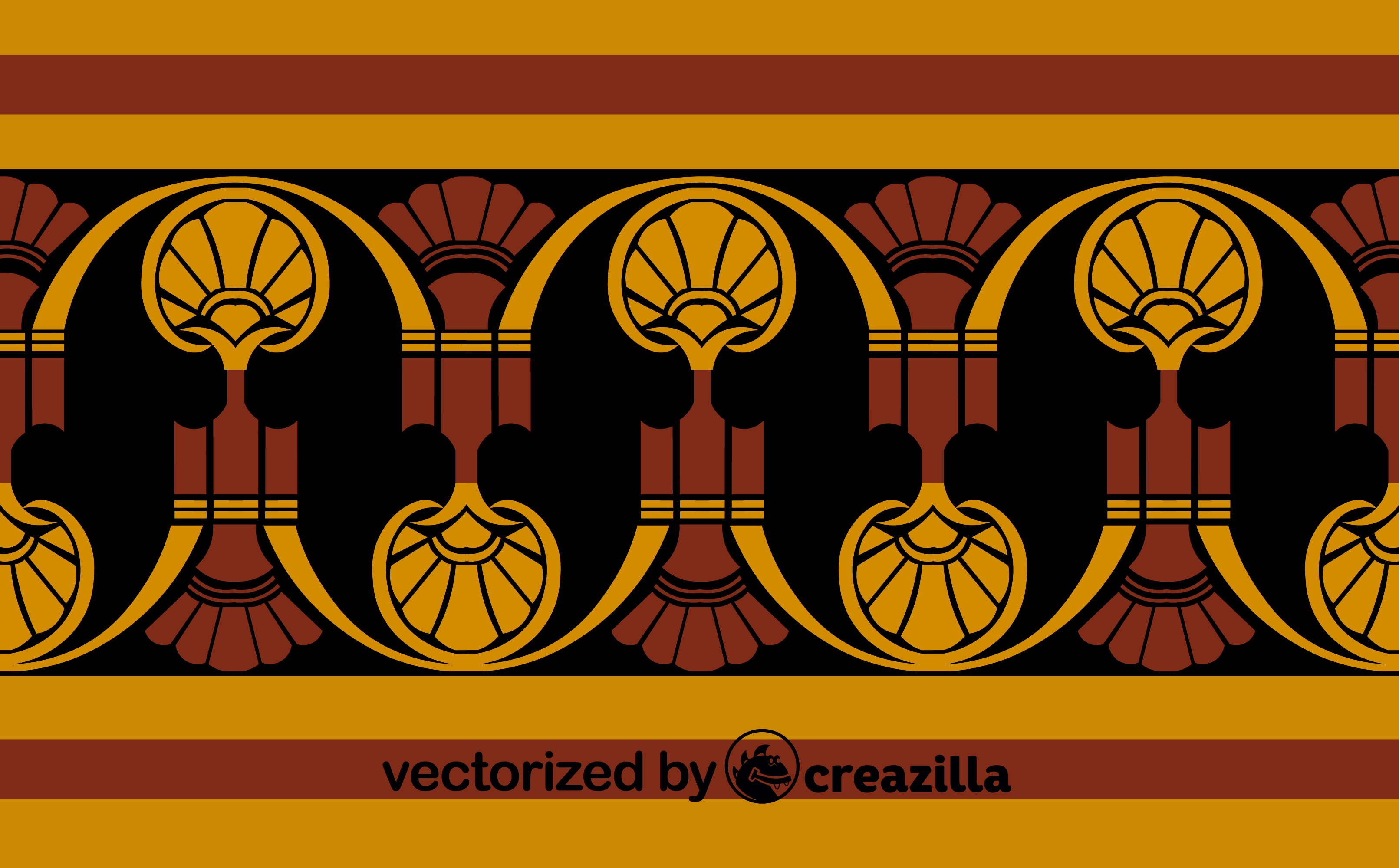 Ancient Greek Art Pattern Traditional Greek Motif Vector Art, Icons,