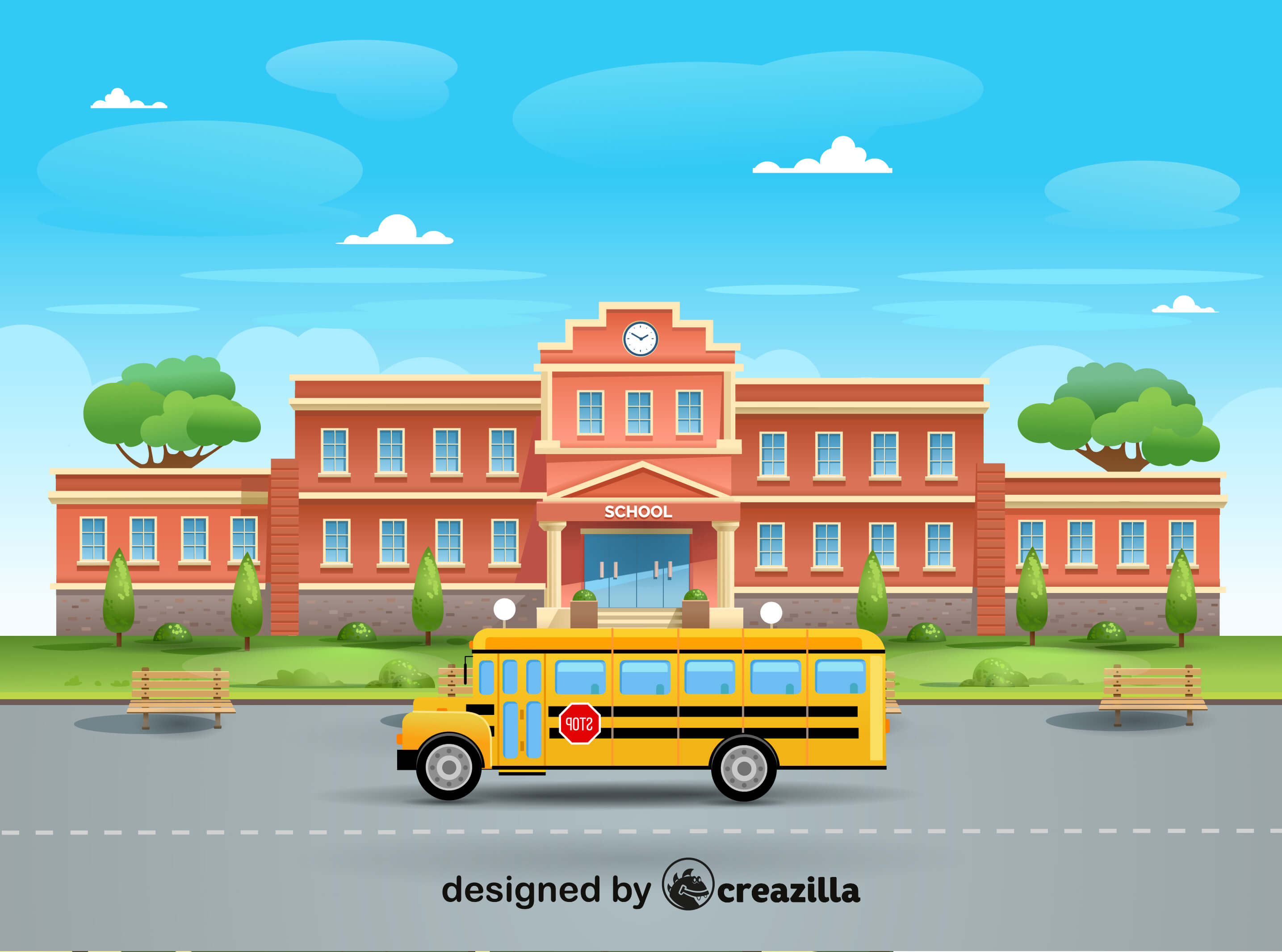 School Vector Images